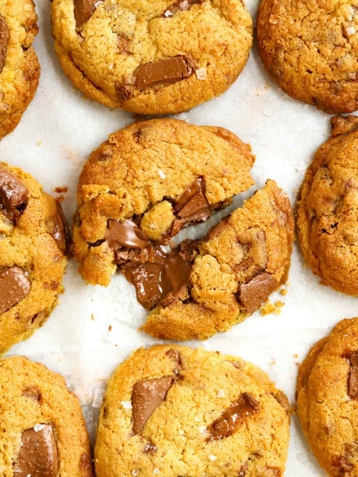 Daim Bar Cookies {Easy Baking Recipe}
