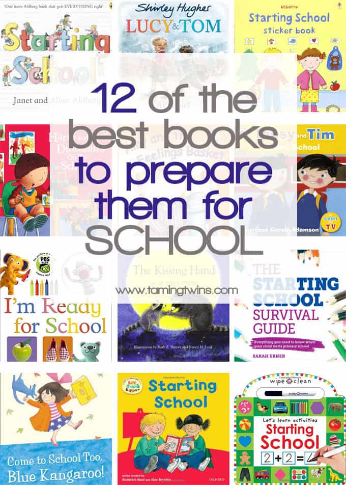 12 of the Best Books to Prepare Them for School - Taming Twins