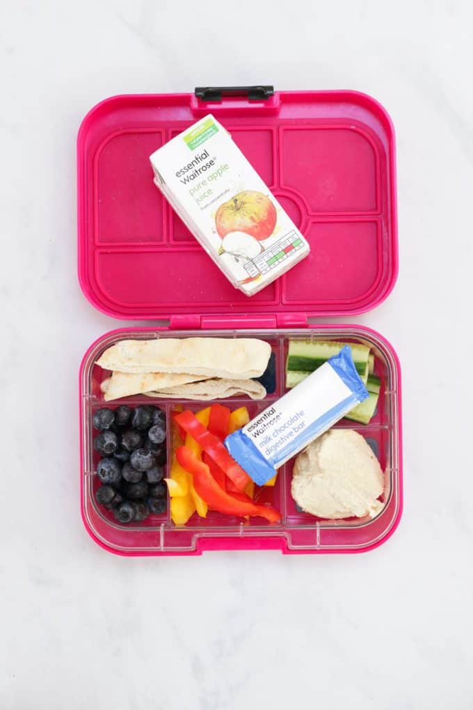 An Easy Peasy Week of No Sandwich Lunchboxes
