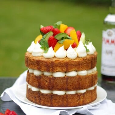 The ULTIMATE Pimms Cake Recipe