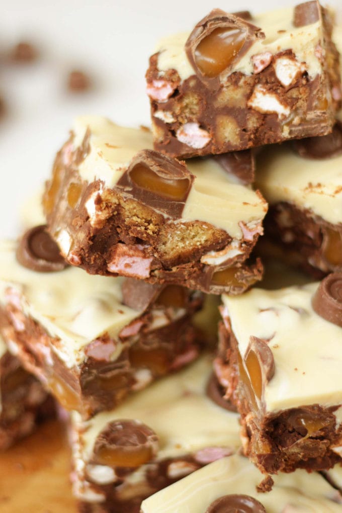 Easy Rolo Rocky Road Recipe - Quick and DELICIOUS!