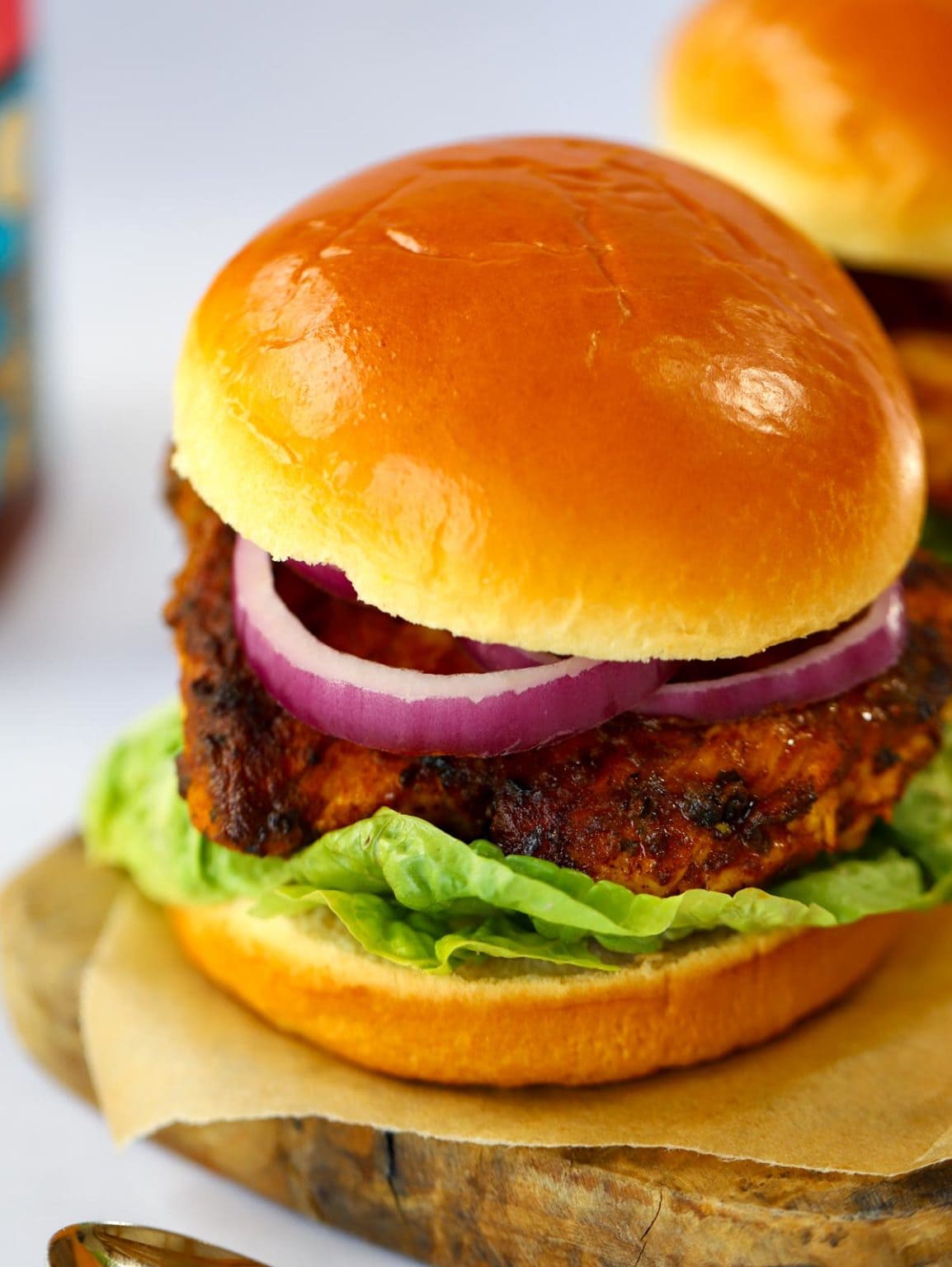 Tasty Chicken Tikka Burgers {20 Minute Meal}