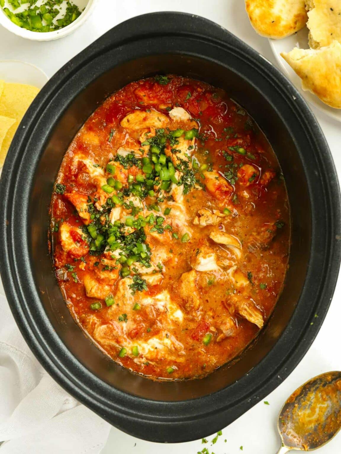 Slow Cooker Chicken Tikka Masala {SO EASY!}