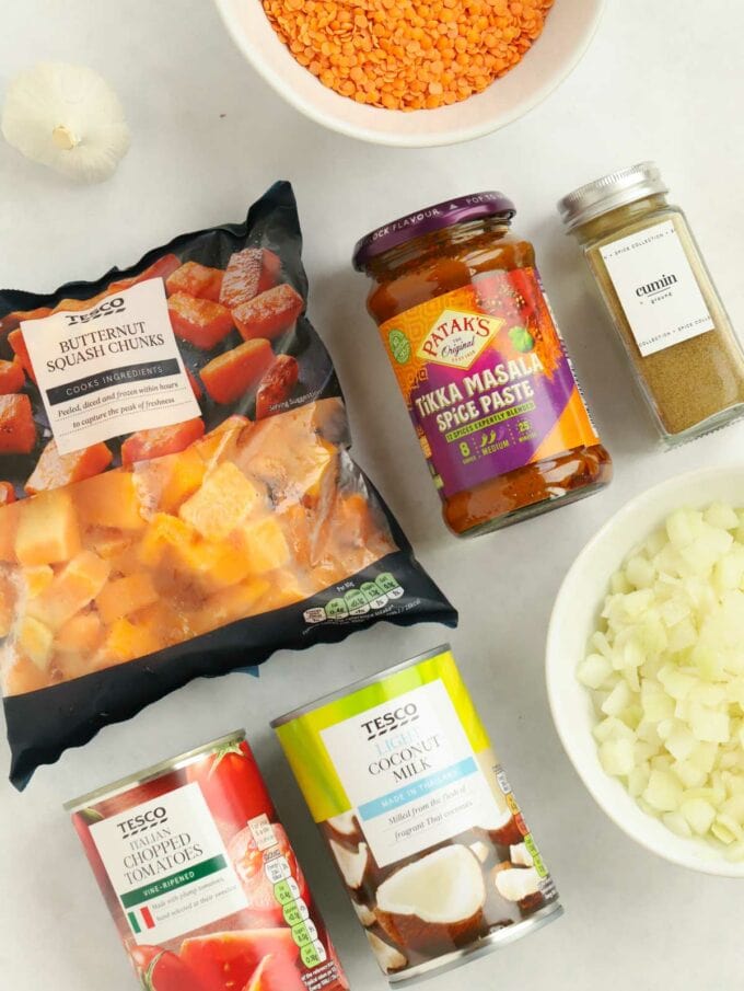 Red Lentil Dahl {Slow Cooker Fakeaways}