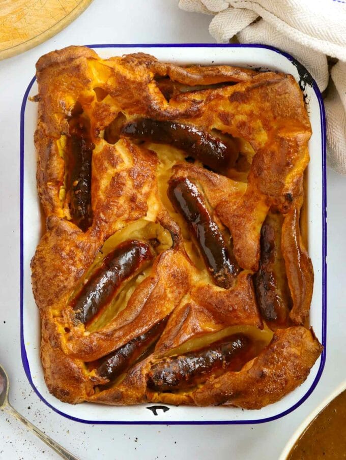 Toad in the Hole {Foolproof Recipe!}