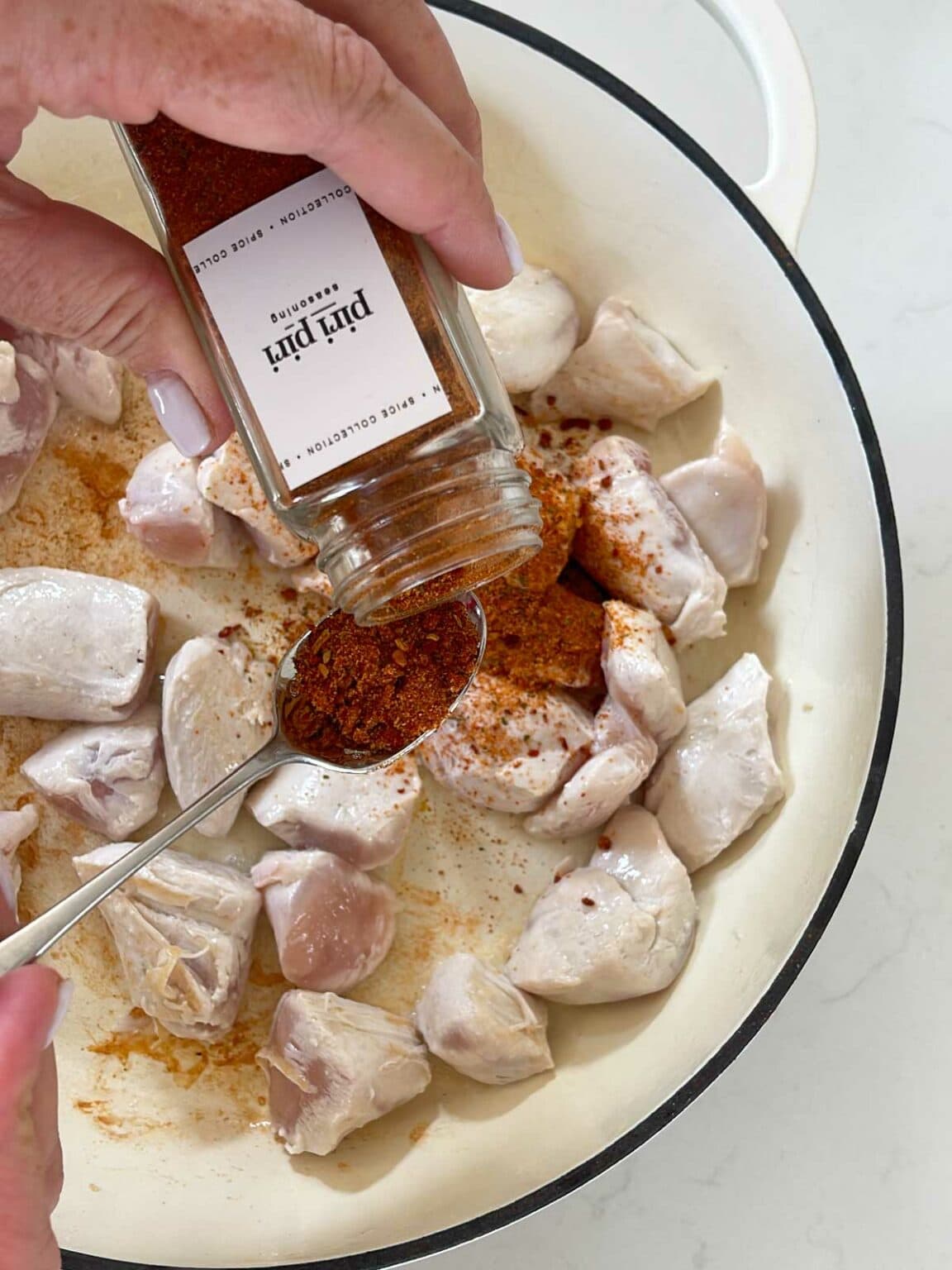 Peri Peri Chicken Pasta {One Pan}