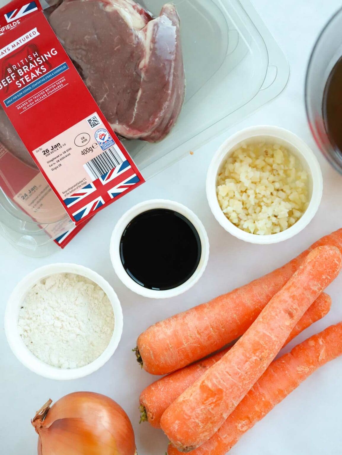 Braised Steak {with Rich Gravy}