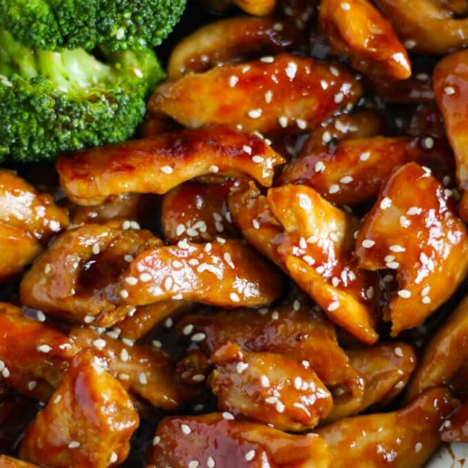 Easy Teriyaki Chicken {with Sticky Sauce}