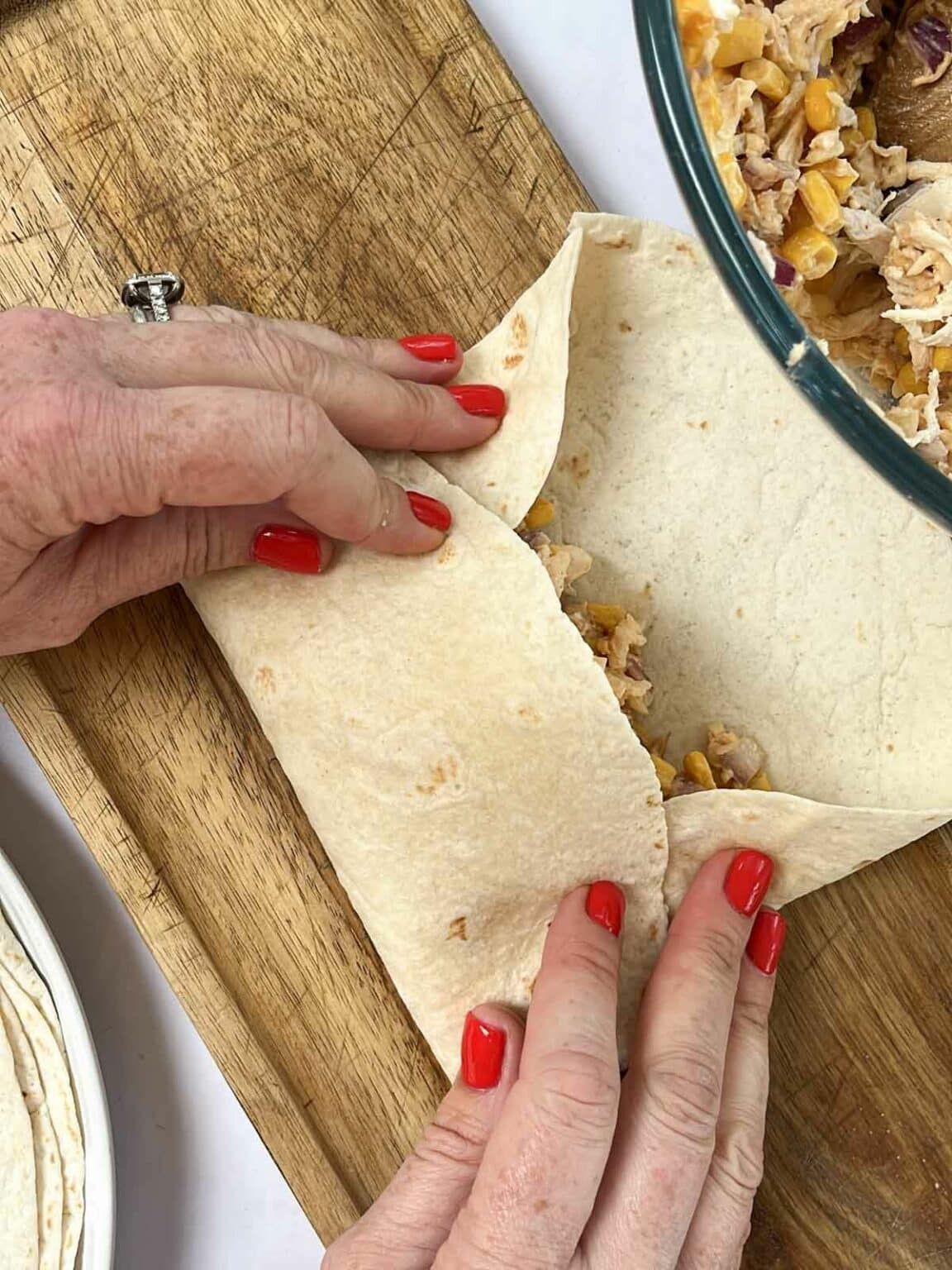 Chicken Wraps {Easy & Delicious!}