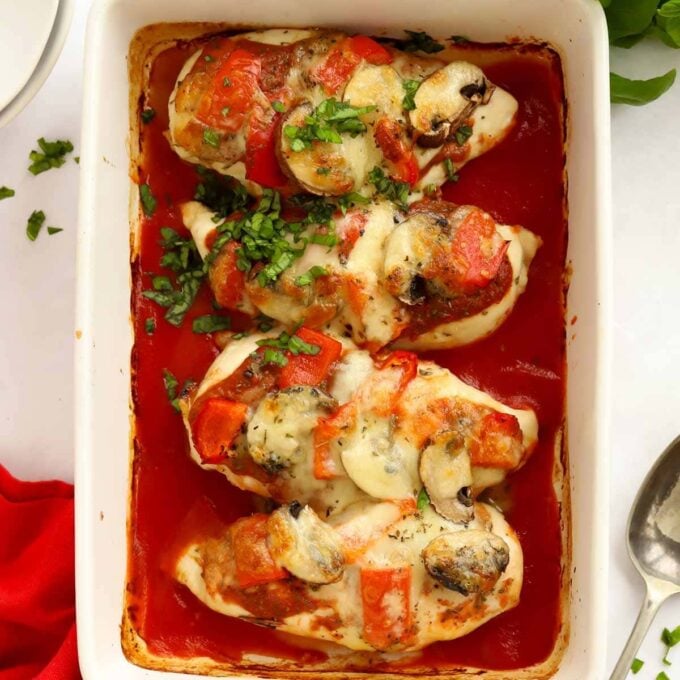 Hunter's Chicken {Easy & Delicious!}