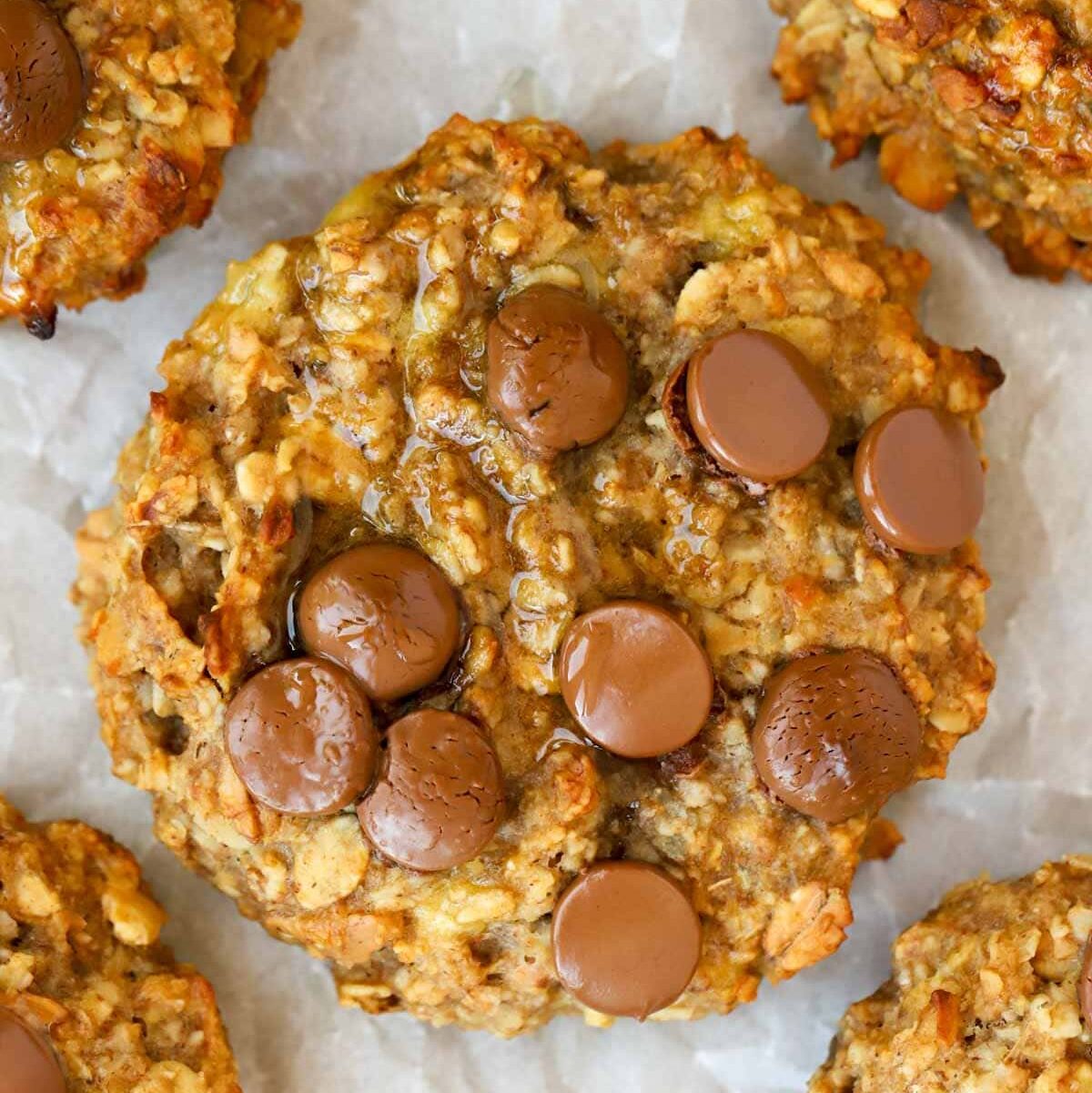 Breakfast Cookies {with Peanut Butter & Banana}
