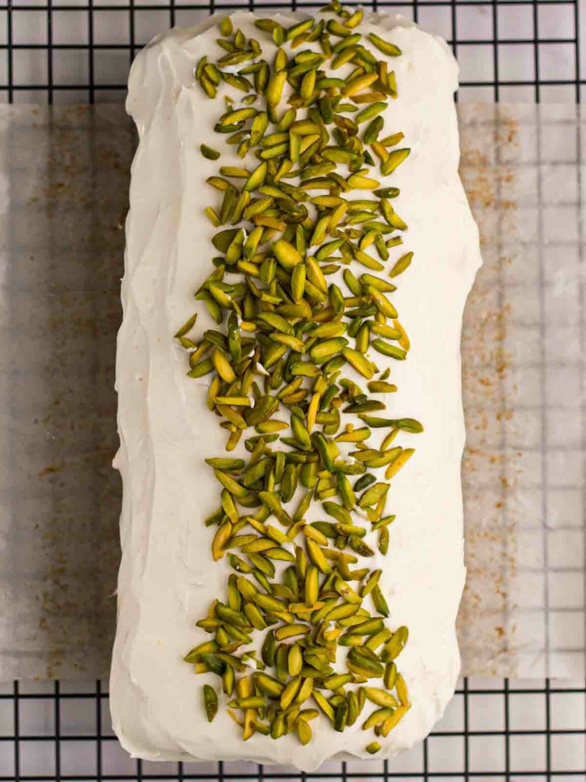 The BEST Courgette Cake {with Lime & Mascarpone Frosting}