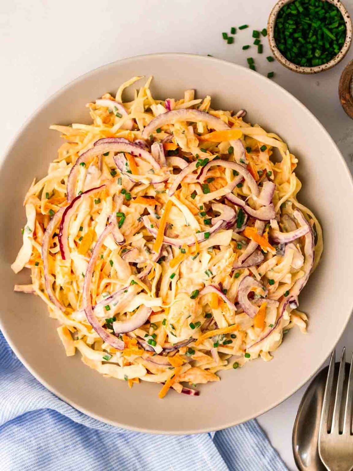 Coleslaw (The BEST Homemade Side!)