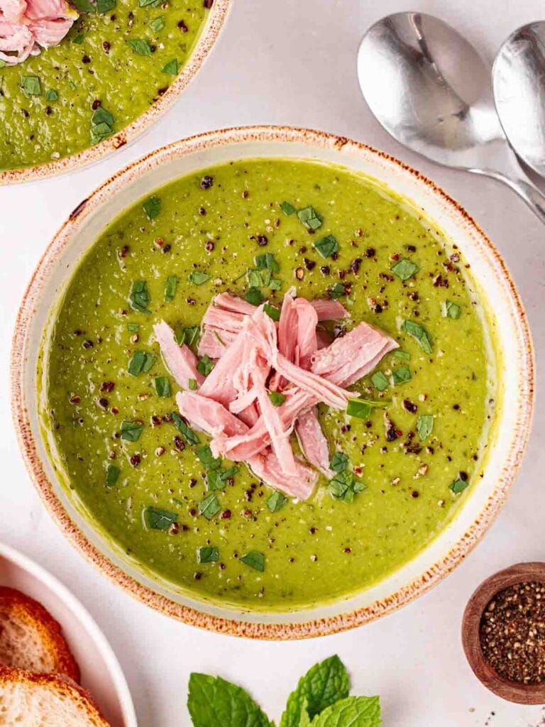 Pea and Ham Soup {Easy & Delicious}