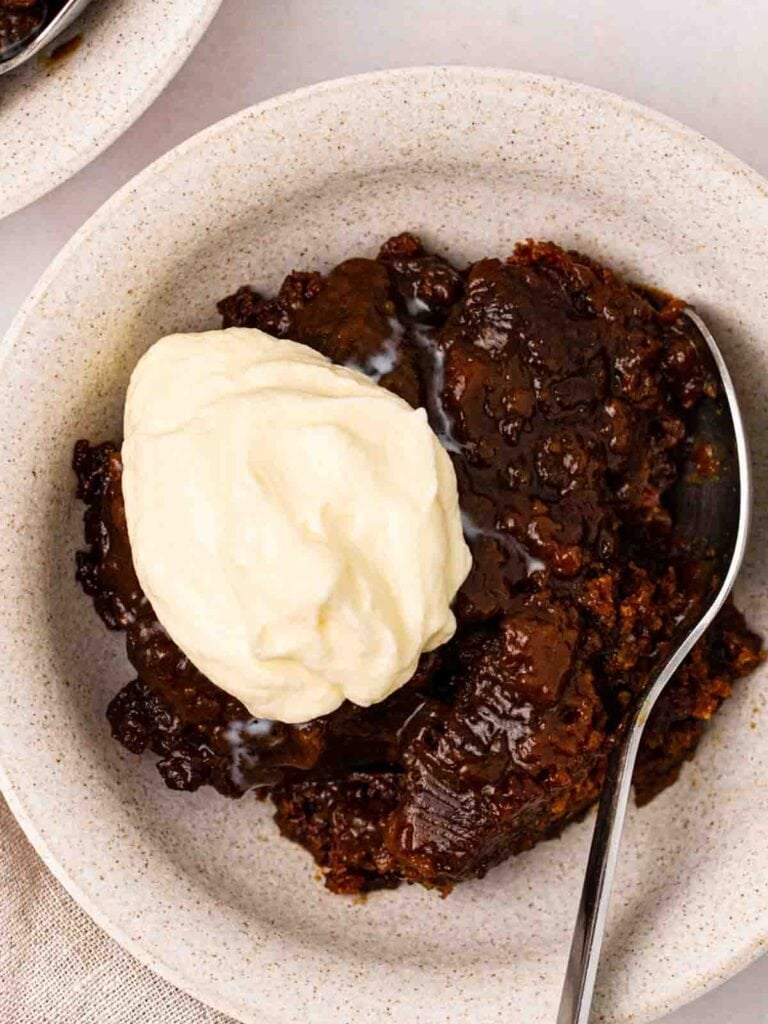 Slow Cooker Sticky Toffee Pudding
