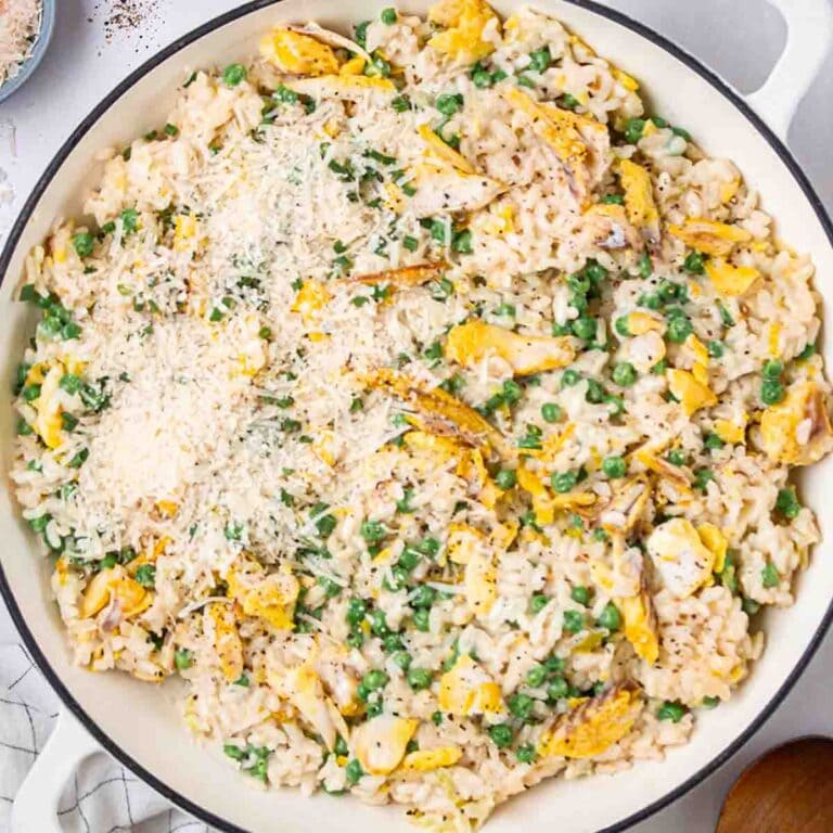 Smoked Haddock Risotto {Easy Recipe}