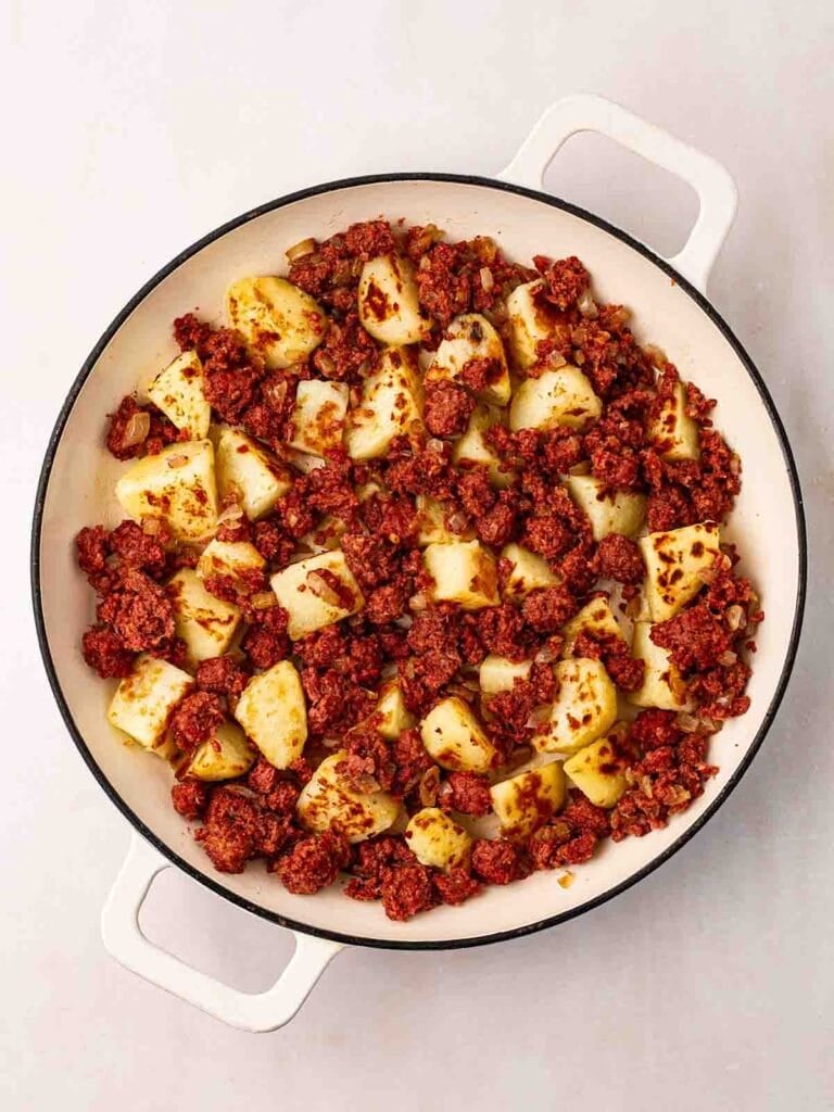 Corned Beef Hash {Super Easy Recipe!}