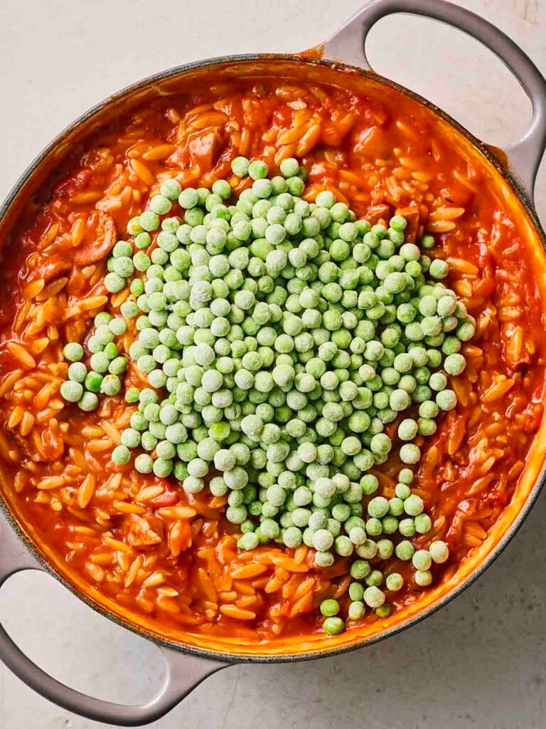 Chorizo Orzo
