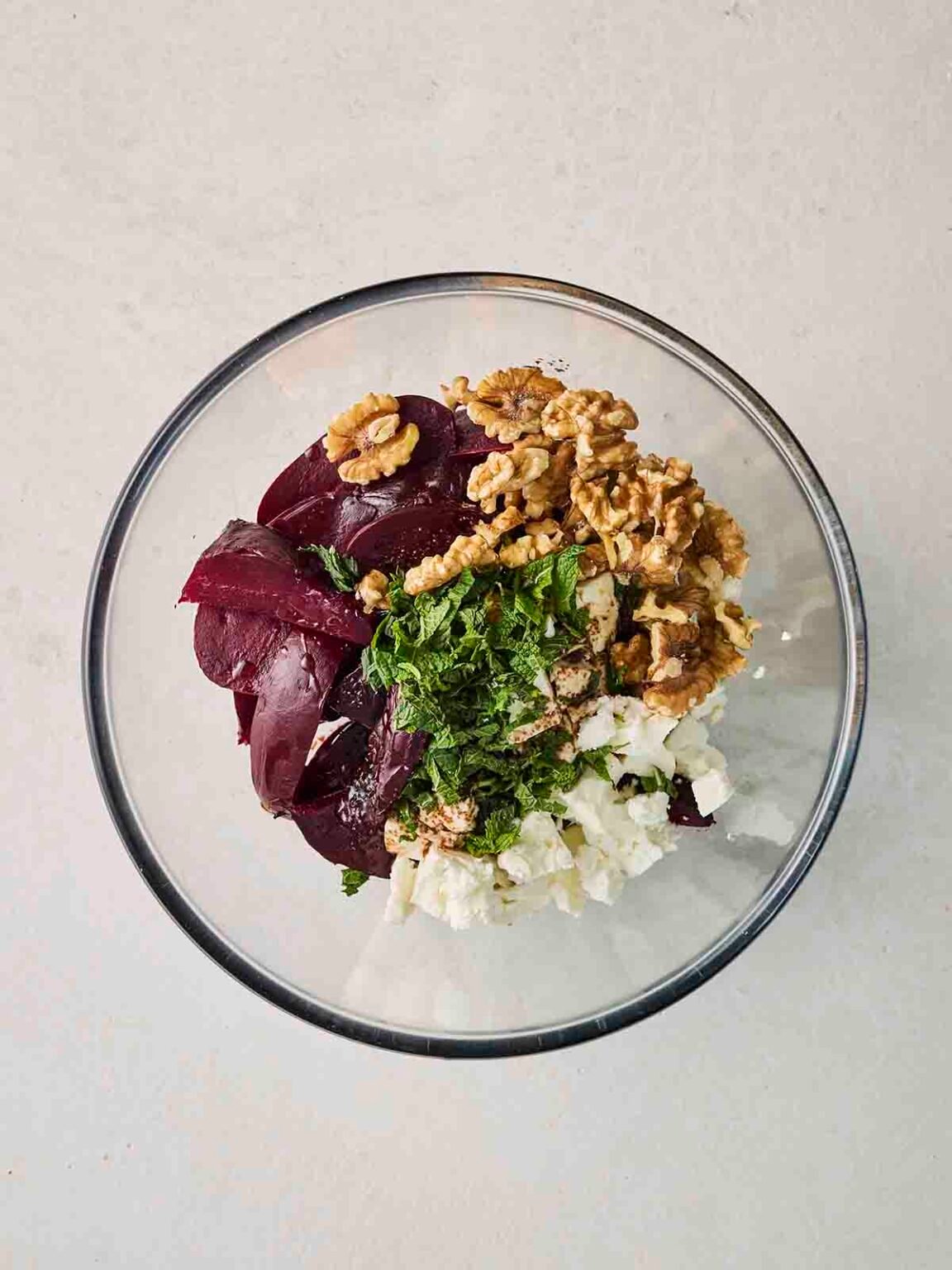 Beetroot Salad {with Feta & Walnuts}