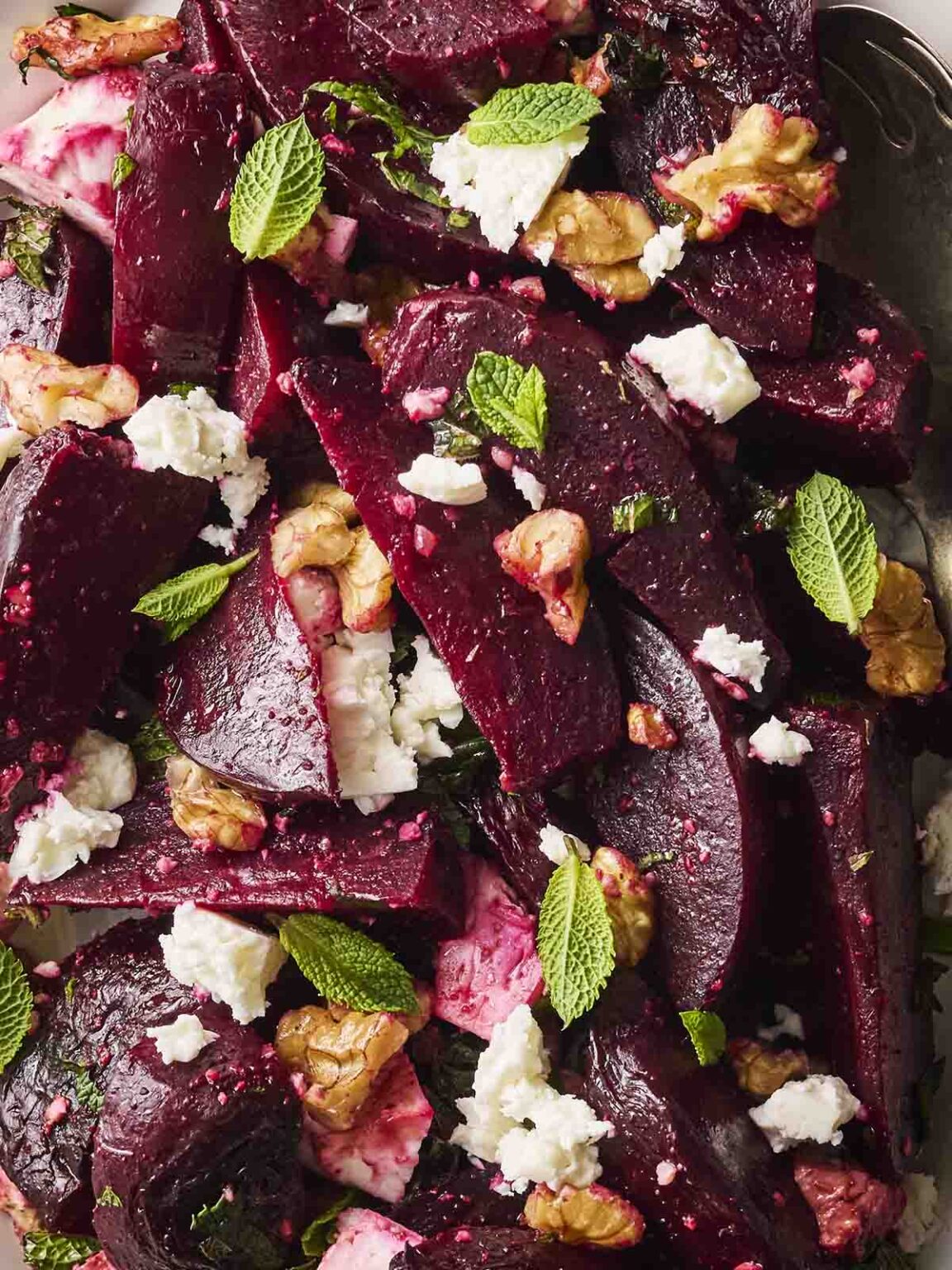 Beetroot Salad {with Feta & Walnuts}