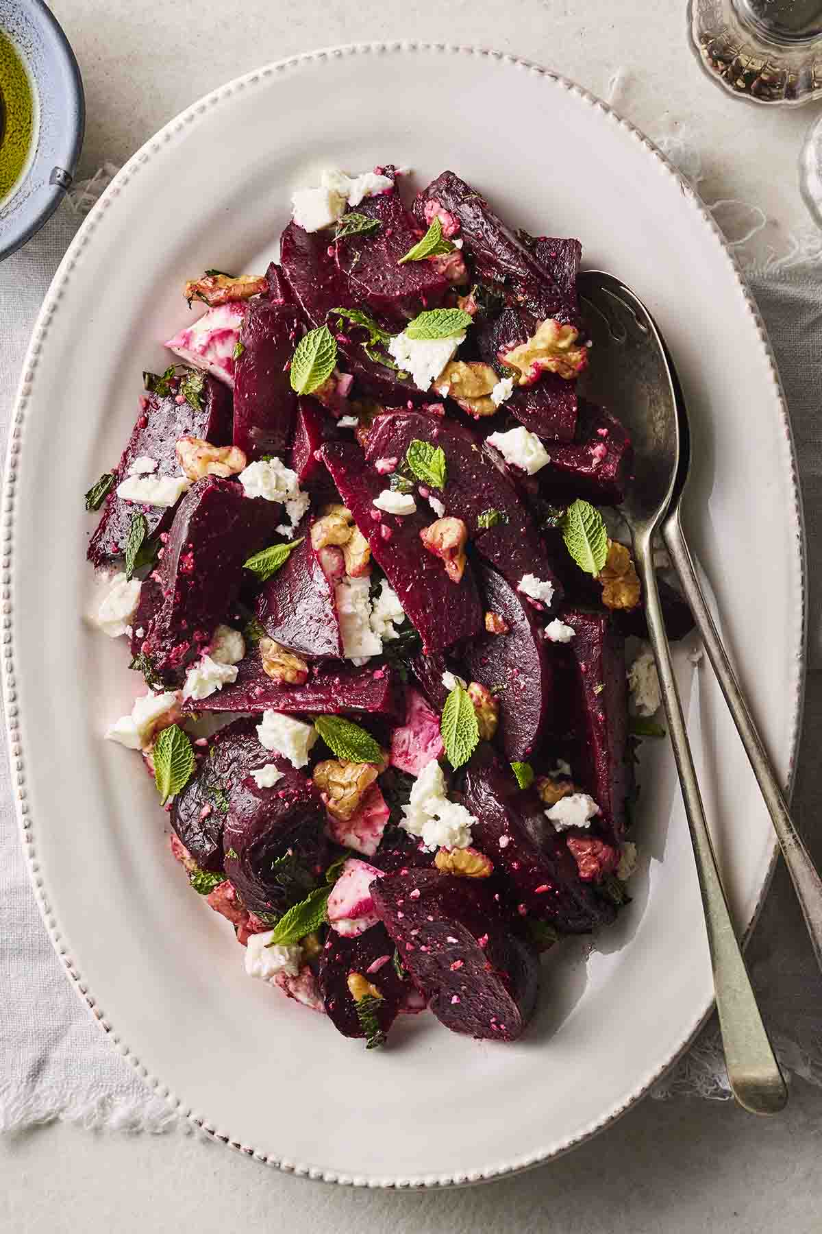 Beetroot Salad {with Feta & Walnuts}