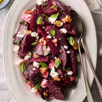 Beetroot Salad {with Feta & Walnuts}