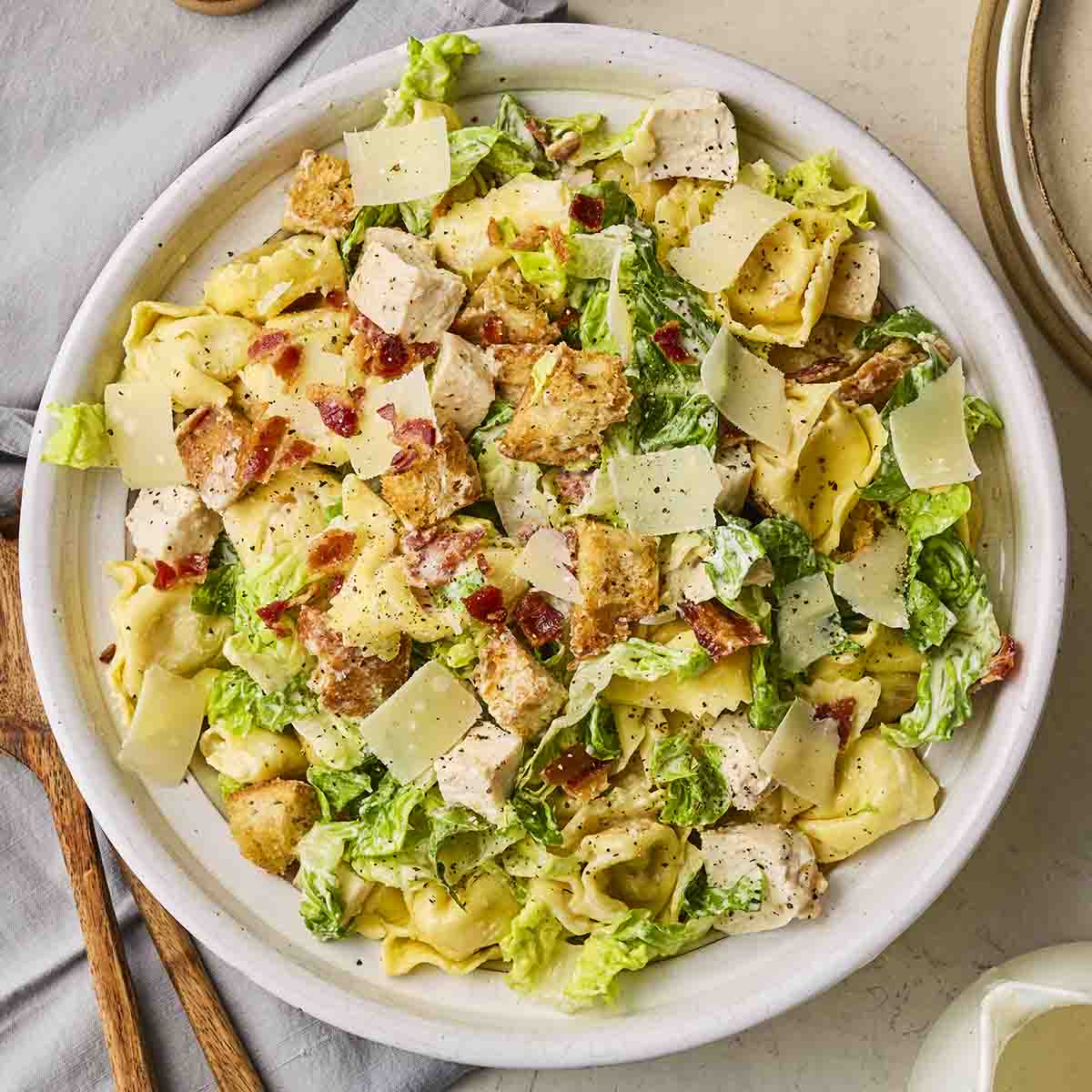 Chicken Caesar Pasta Salad - Lawson of London Times