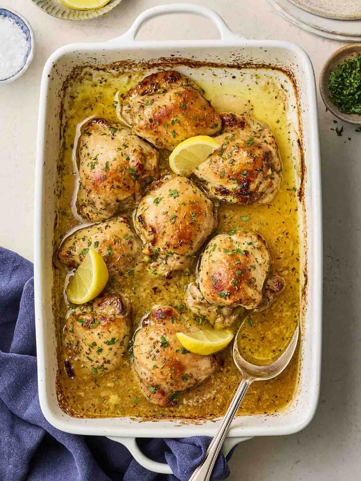 Lemon Chicken Tray Bake