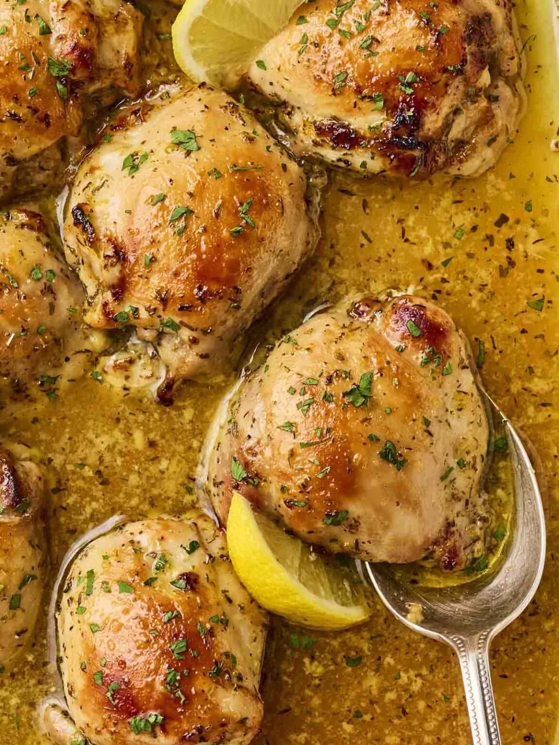 Lemon Chicken Tray Bake