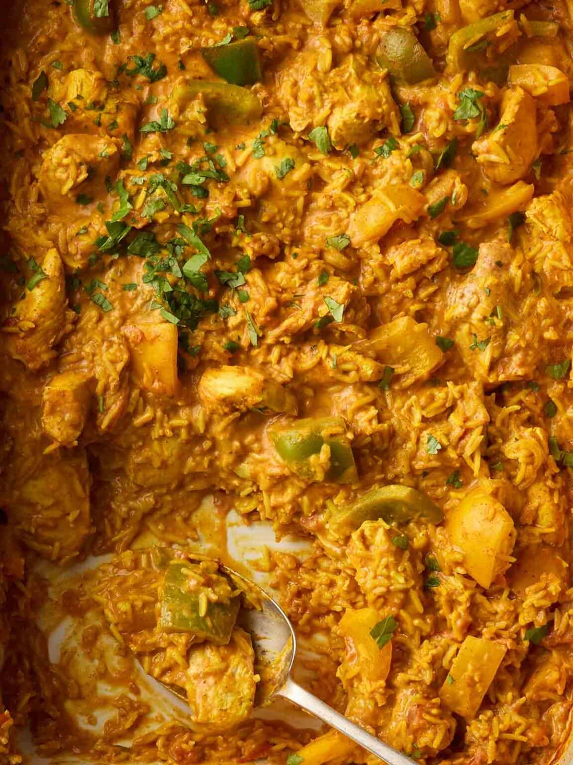 Chicken Curry and Rice {Dump & Bake}