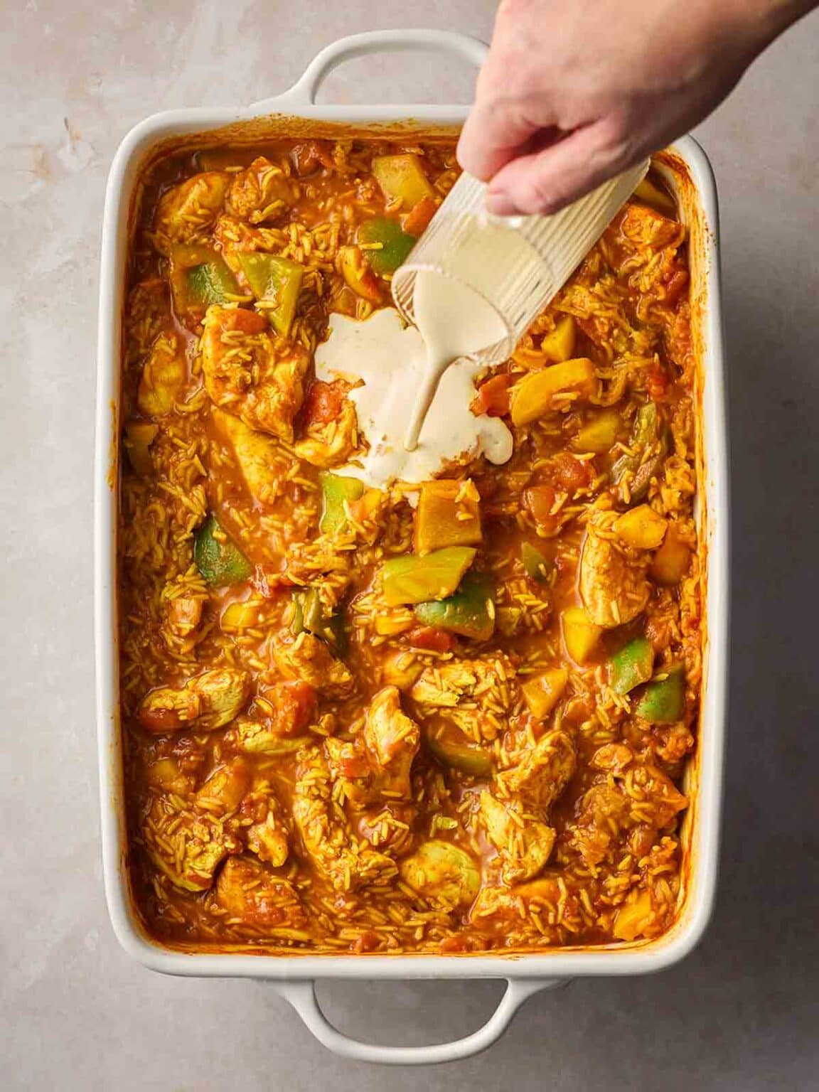 Chicken Curry and Rice {Dump & Bake}