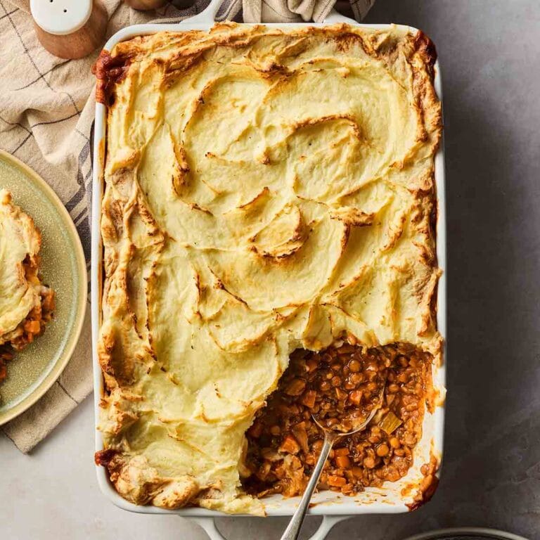 Cowboy Pie {Mash-Topped Sausage & Beans}
