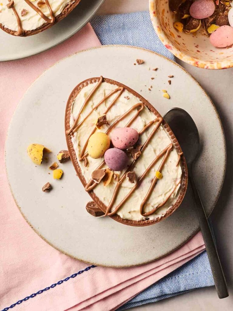 Easter Egg Cheesecake Recipe {No Bake}